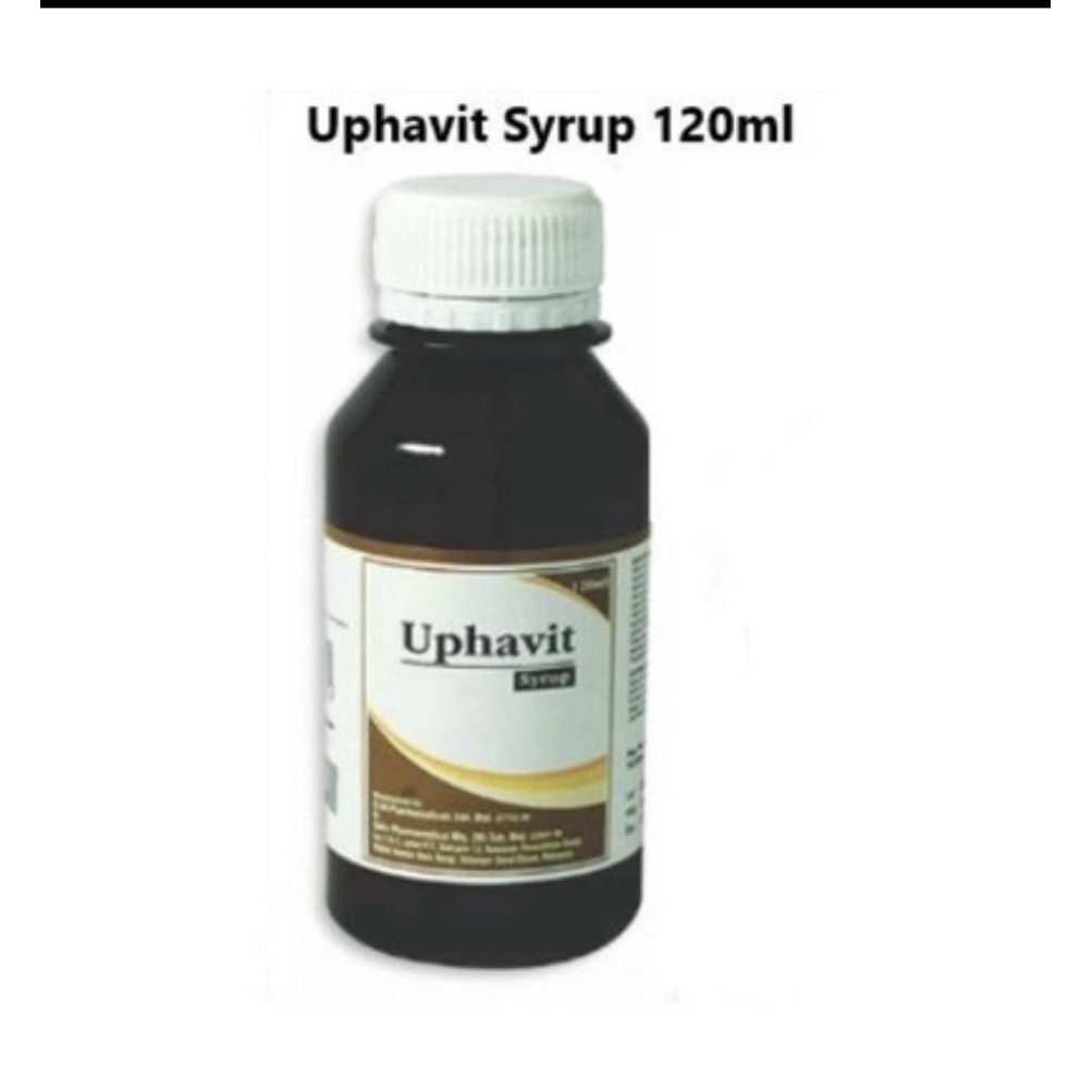 Uphavit Syrup 120Ml- Multivitamin Boleh Tambah Selera Makan | Shopee ...