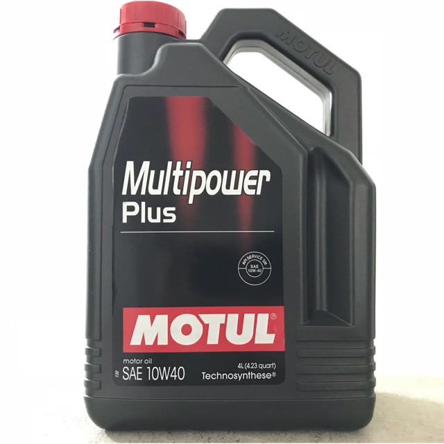 Motul Multipower Plus 10W-40 4 Liters Semi Synthetic Engine Oil ...