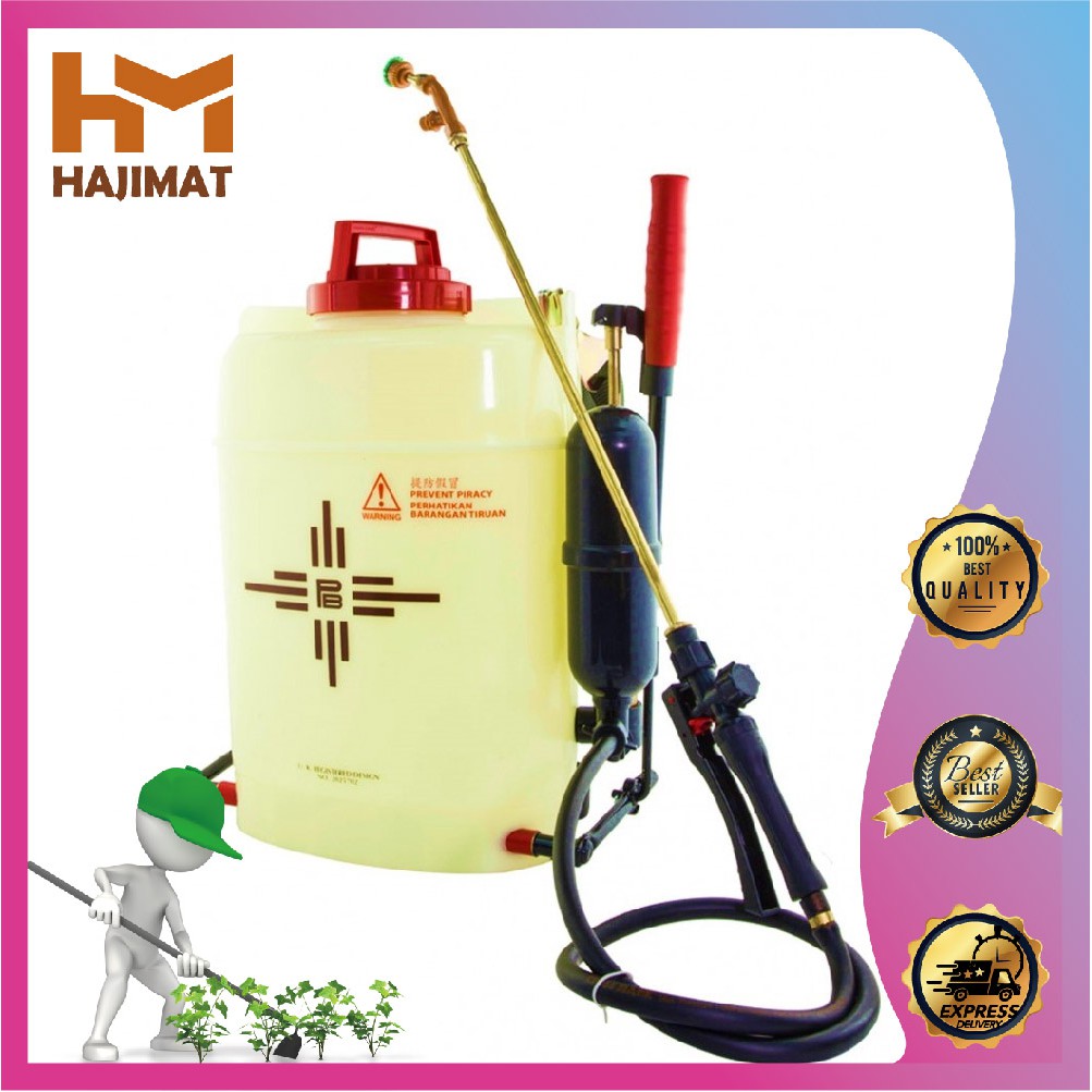 20L PB Manual Pump Knapsack Sprayer Pam Racun Manual | Shopee Malaysia