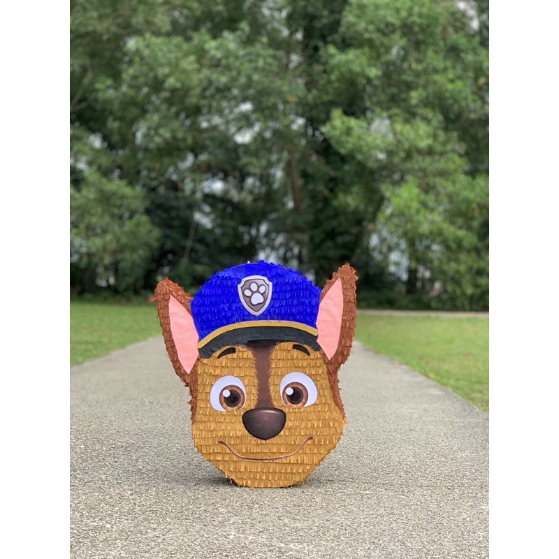 Cute Chase Paw Patrol Dog premium pinata *FREEBIES INCLUDED* | Shopee ...
