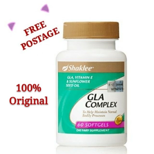 Shaklee GLA Complex (60 softgel) Ready Stock | Shopee Malaysia