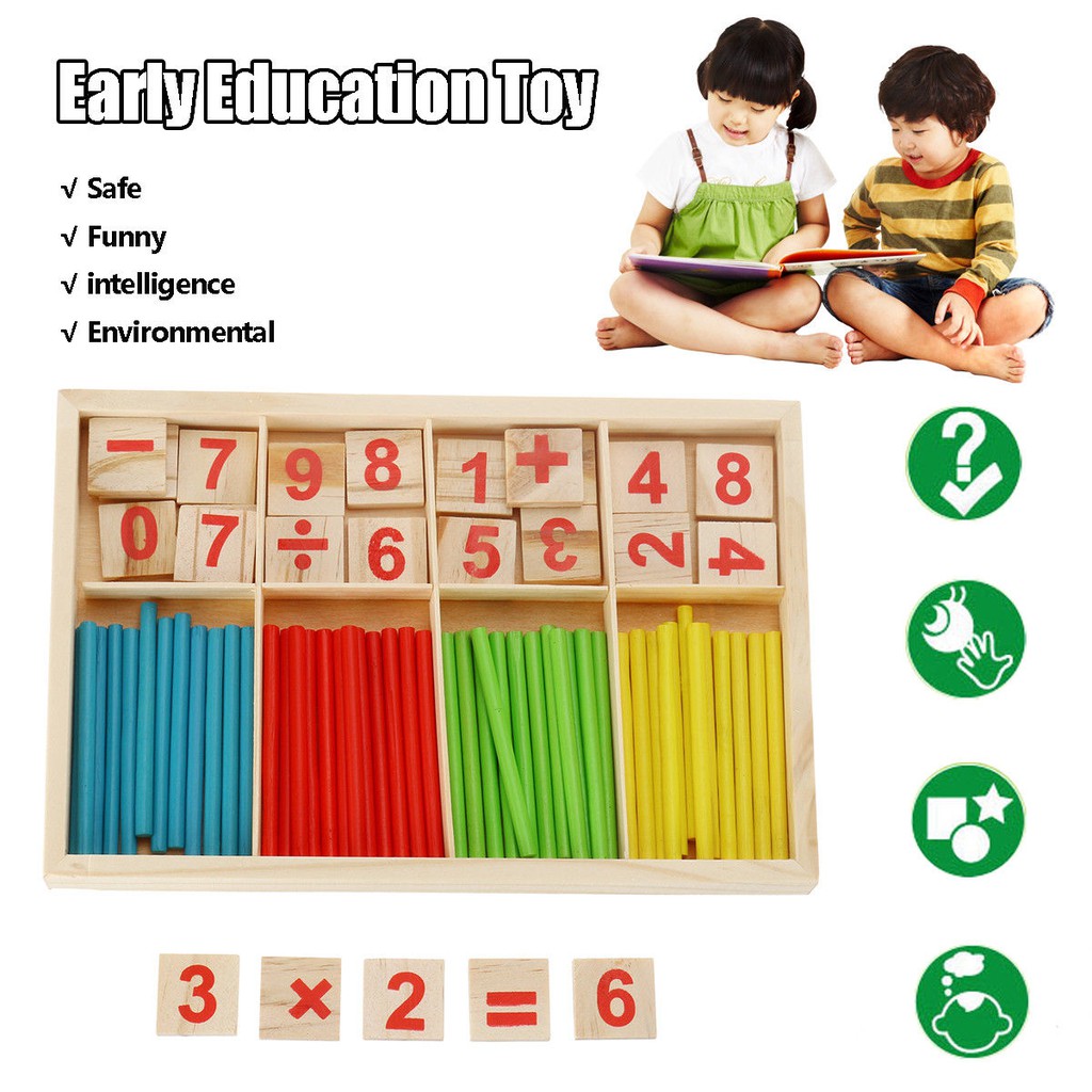 New Early Learning Mathematical Intelligence Stick(With Retail Box ...