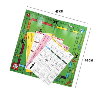 Monopoly Classic Board Game White Family Friend Challenging Fun Times ...