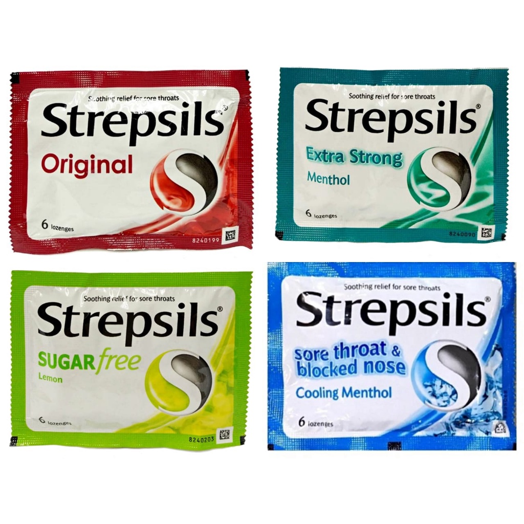 STREPSILS LOZENGES CANDY (6 LOZENGES) | Shopee Malaysia