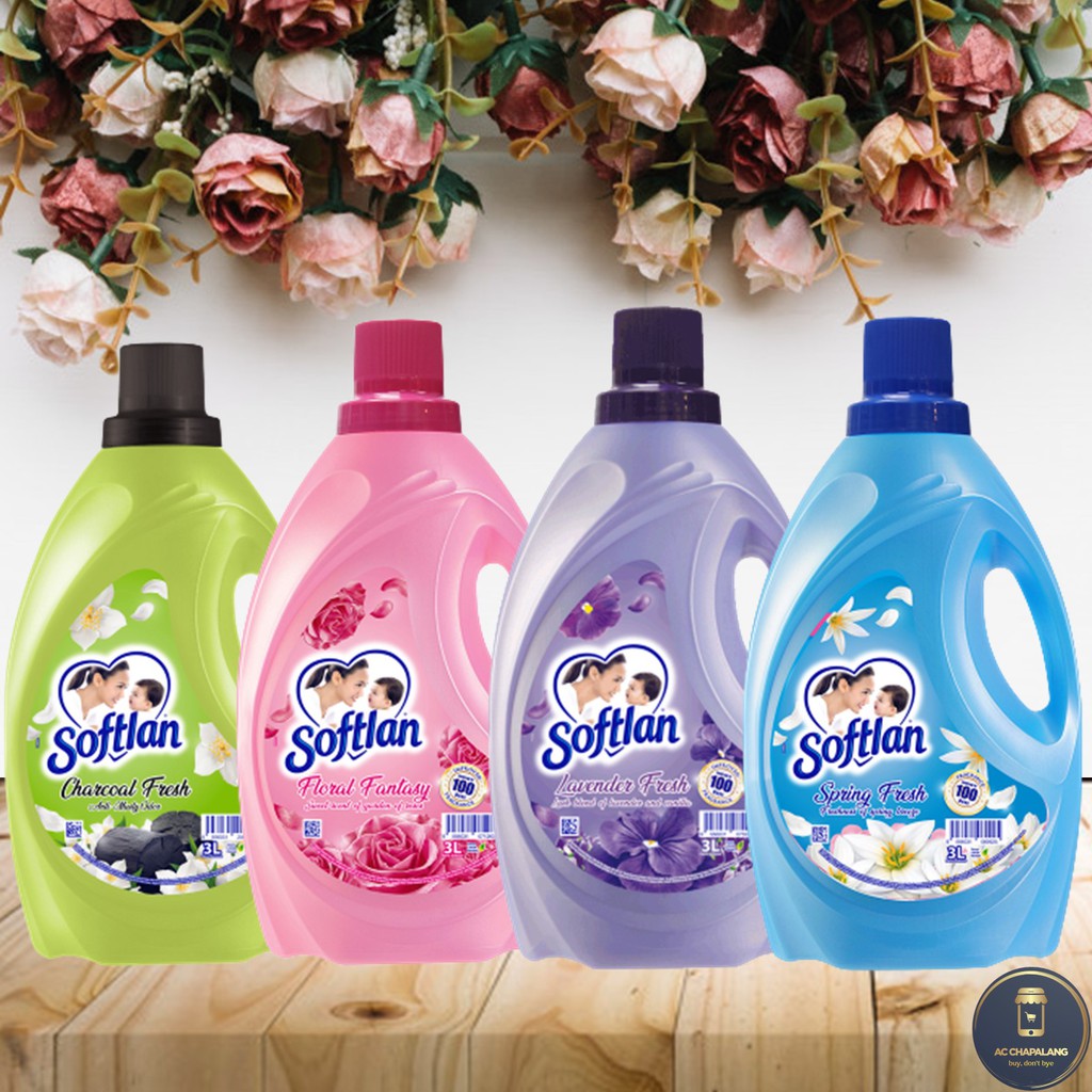 (READY STOCK) Softlan Anti Wrinkles Fabric Softener 3 Litres | Shopee ...
