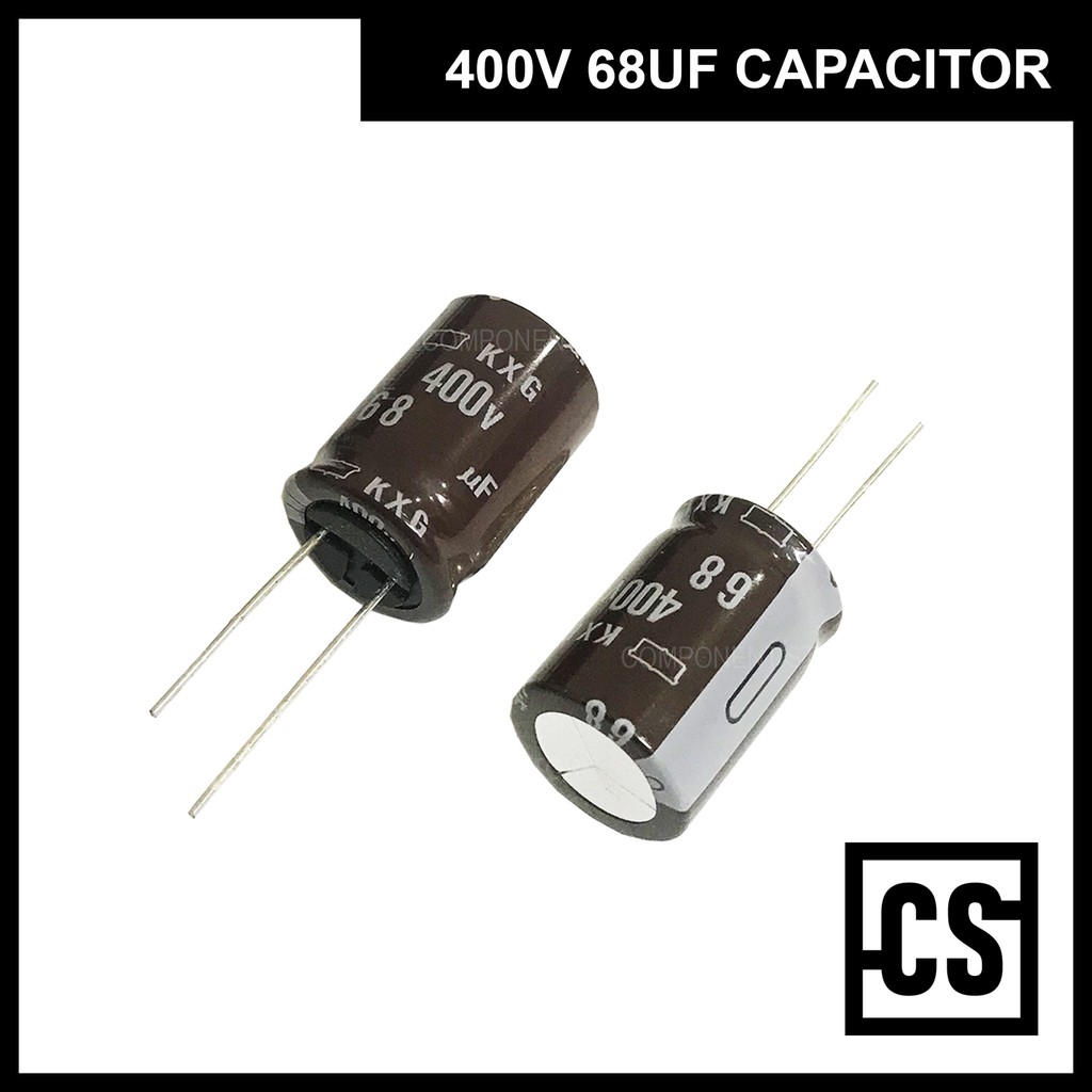 1pc Nippon Chemicon KXG Electrolytic capacitor 400V 68uF Kapasitor ...