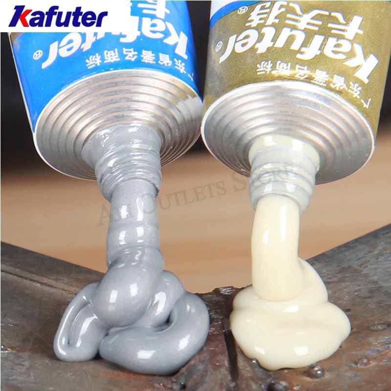 100g Kafuter A+B Metal Repair Adhesive Super Gum Iron Steel Car Radiator Water Tank Special Leak ...
