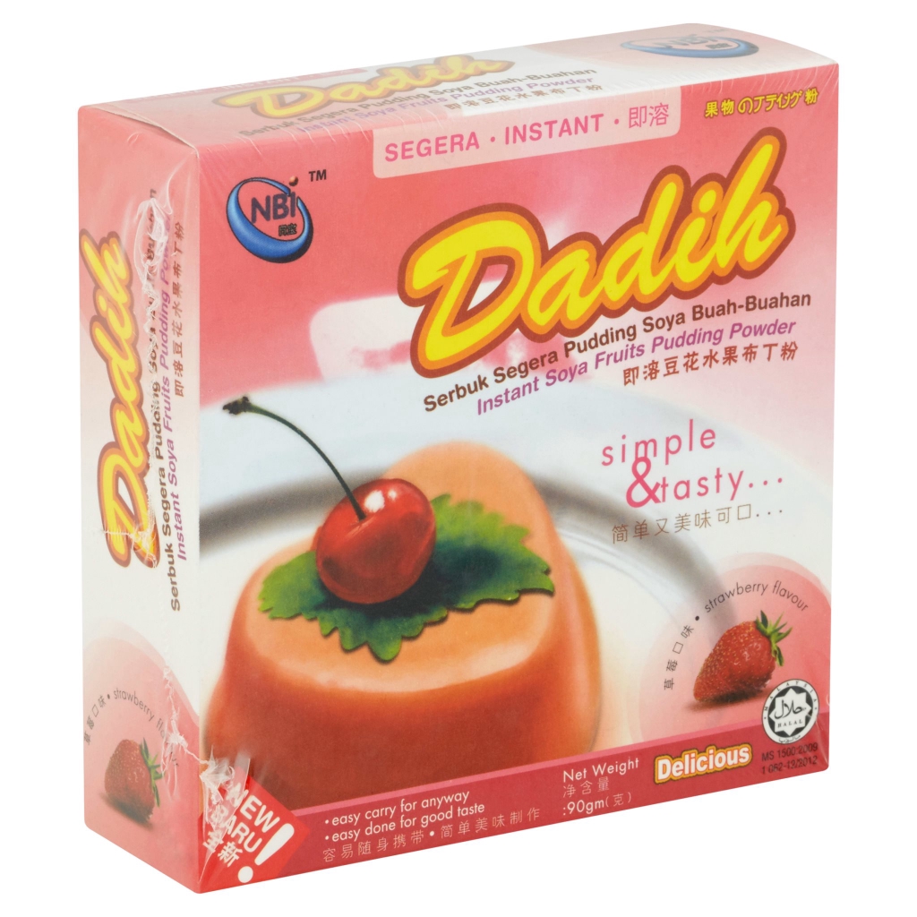 NBI Dadih Instant Soya Fruits Pudding Powder - Strawberry (90g ...