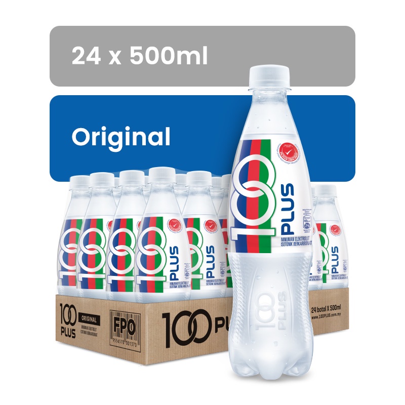 100PLUS Original 500ML x 24 | Shopee Malaysia