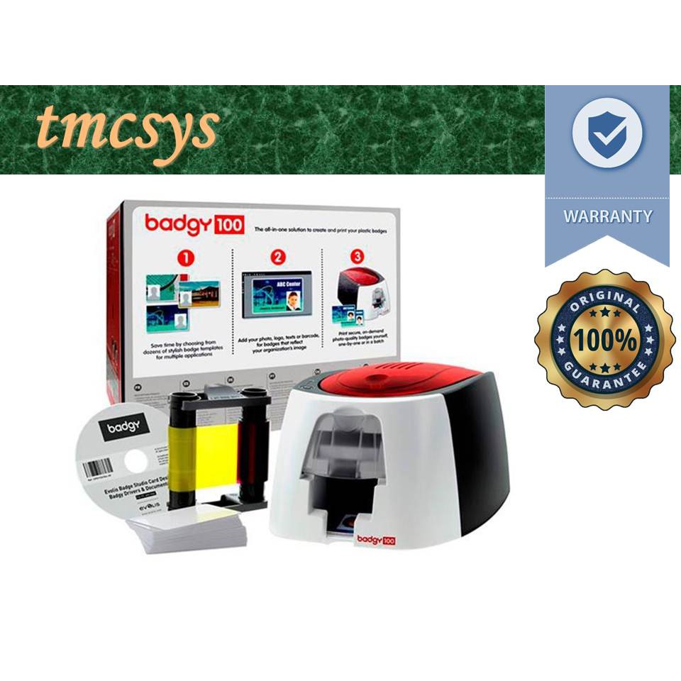 Badgy 100 & Badgy 200 ID Card Printer | Shopee Malaysia