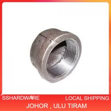 GALVANIZED IRON END CAP (G.I END CAP) (PENUTUP PIPE) | Shopee Malaysia