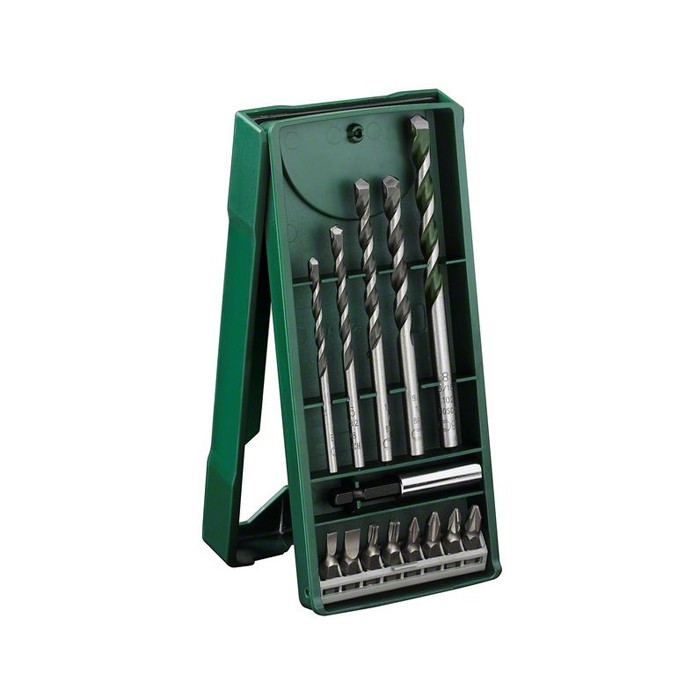 BOSCH Mini-X-Line 14-Piece Universal Drill Bit Set (2607017161 ...