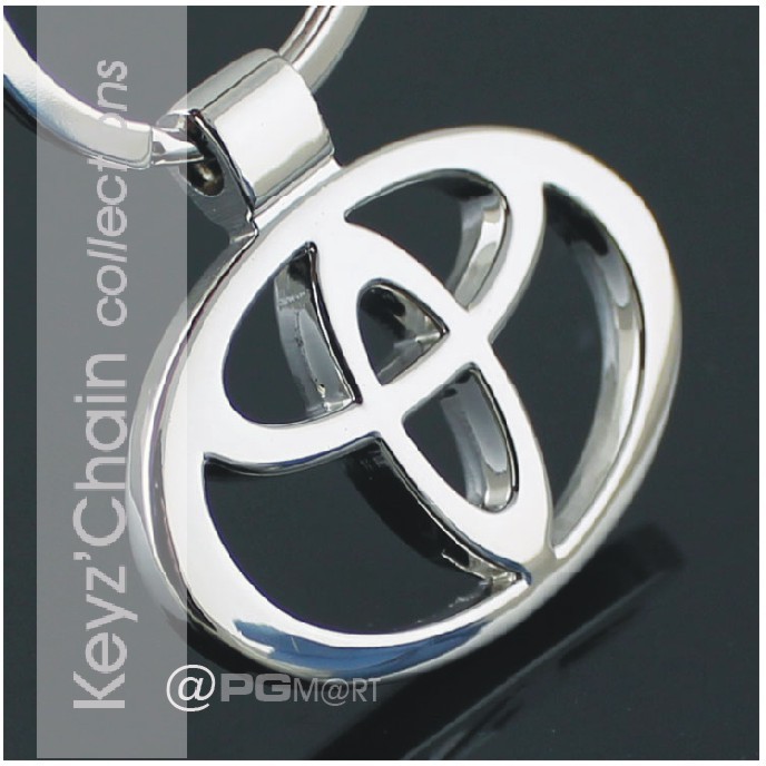 Key Chain TOYOTA Logo - HIGH Quality Stainless Steel. | Shopee Malaysia