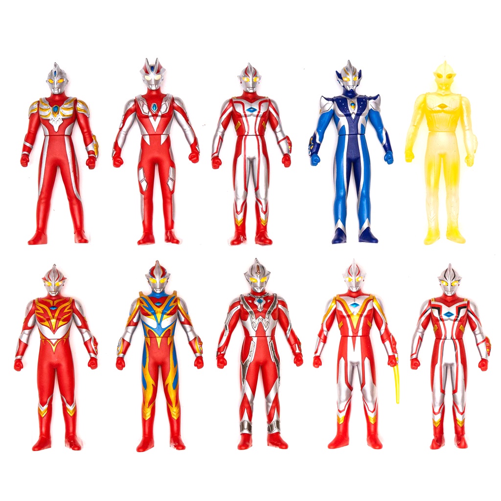 Pre Owned Bandai UHS Mebius Ultraman 6.5 Inch 16.5cm Sofubi Toy Figure ...