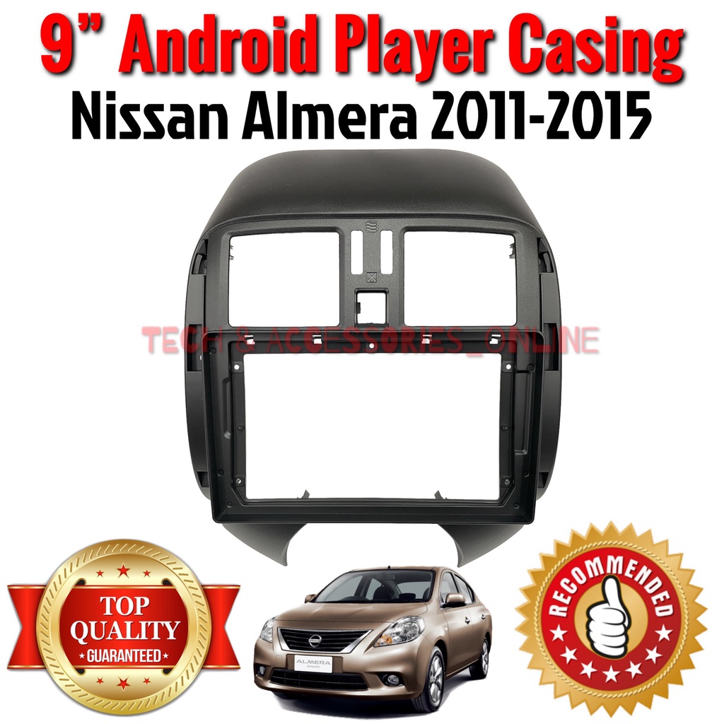 Nissan Almera 2011-2015 9 inch Android Player Radio Casing | Shopee ...