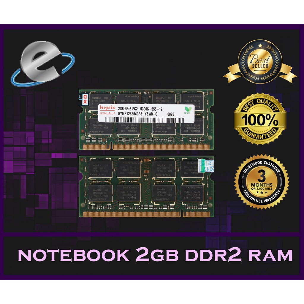 (REFURBISHED) NOTEBOOK 2GB DDR2 RAM | Shopee Malaysia