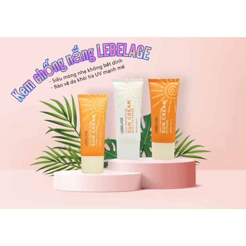 Lebelage Sunscreen | Pelindung Matahari Lebelage | Shopee Malaysia