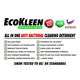 Eco Kleen All In One Anti Bacteria Cleaning Detergent - Ready To Use ...