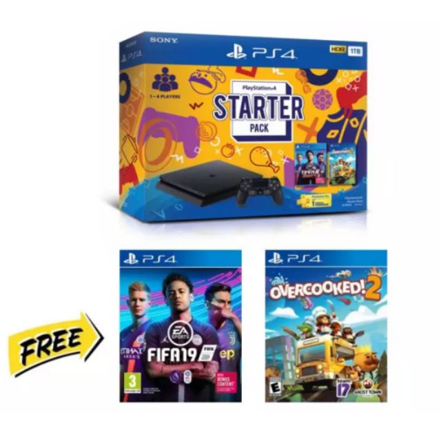 Ps4 Starter Pack 1TB ( 2 Years Warranty) | Shopee Malaysia
