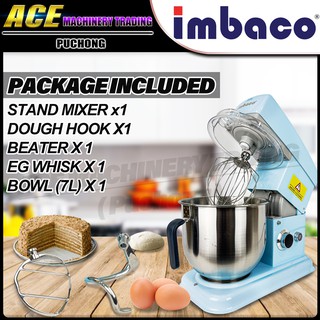 IMBACO Professional Series Stand Mixer - 7 Liters 1kg Flour Heavy Duty ...