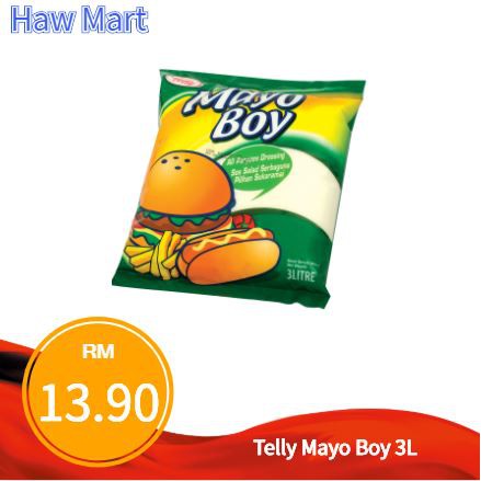 TELLY MAYO BOY MAYONIS 3KG / SOS SALAD MAYOBOY | Shopee Malaysia