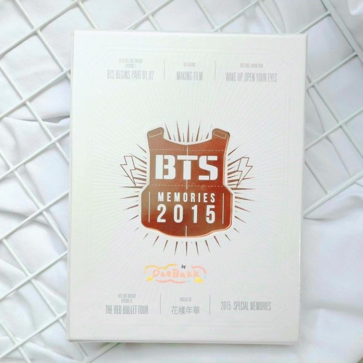 BTS Memories of 2015 Official Album (Unsealed) | Shopee Malaysia
