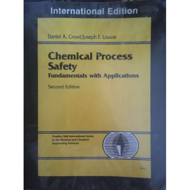 Chemical Process Safety: Fundamentals with Applications, 2nd Edition (Second Hand) | Shopee Malaysia
