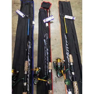 LEMAX RIVER HUNTER & ASUKA RANA ROD & FISHING REEL(1SET) | Shopee Malaysia