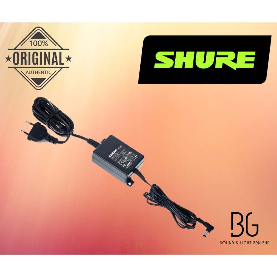 shure ps24e/PS43E ac adaptor for shure wireless mic 100% original ...