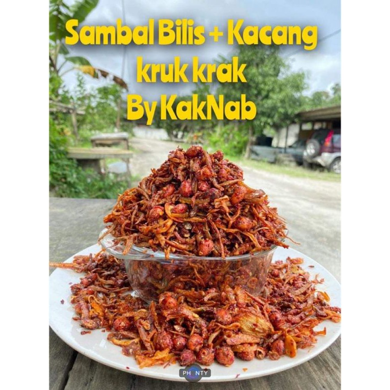Sambal Bilis + Kacang by Kak Nab | Shopee Malaysia