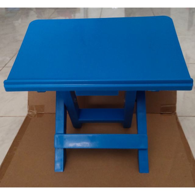 REHAL MEJA PLASTIK BIRU PLASTIC RIHAL AL QURAN MUQADDAM IQRA RINGAN ...