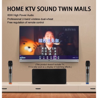 FAMILY KTV N-S10 Original Karaoke Speaker Home Karaoke Bluetooth Speaker Wireless Mic Speaker ...