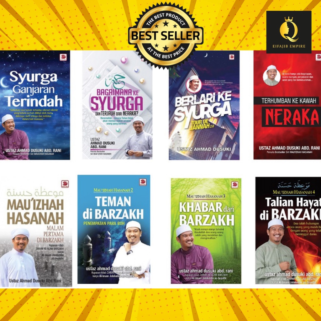 [FAST SHIPPING] SYURGA GANJARAN TERINDAH/BAGAIMANA KE SYURGA/BERLARI KE ...