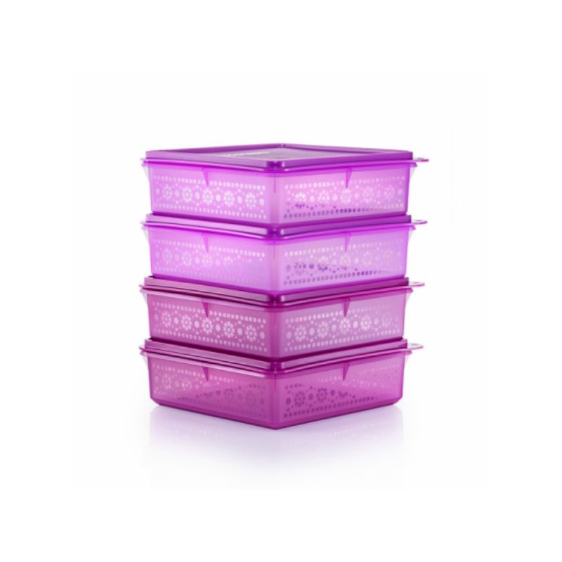 (Limited) Tupperware Mosaic Square - Stackable (1pcs) | Shopee Malaysia