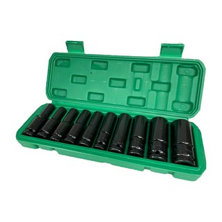 Spanar Box MLG 1024 10PCS 1/2" Impact Deep Socket Tool Set 10-24mm ...