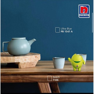 INTERIOR PAINT (NIPPON) Ultra Blue PB1547A (1LT/5LT) | Shopee Malaysia
