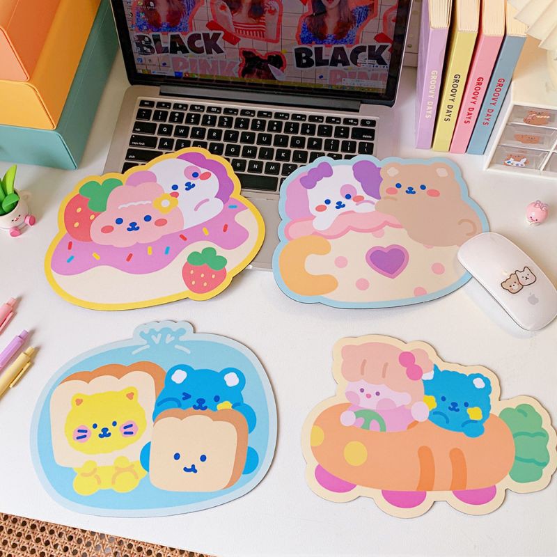 Cute PVC Mouse Pad Computer Mat | Shopee Malaysia