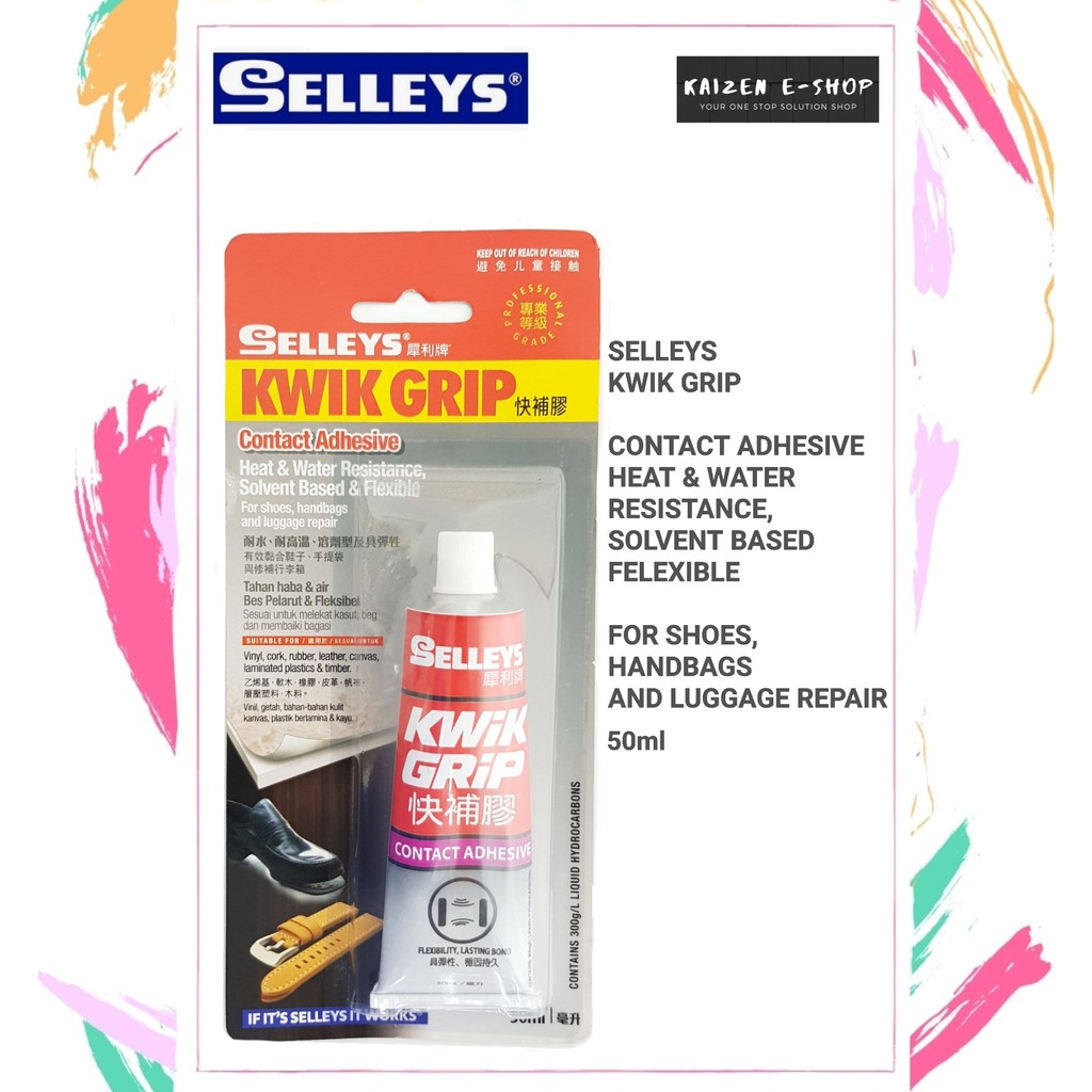SELLEYS KWIK GRIP SOLVENT 50ML | Shopee Malaysia
