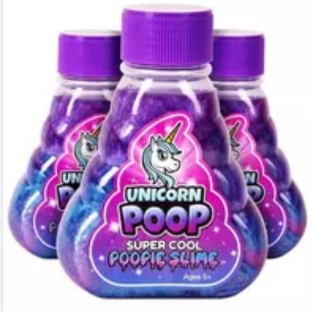 [Ready Stock] Super Cool Poopie Unicorn Slime | Shopee Malaysia