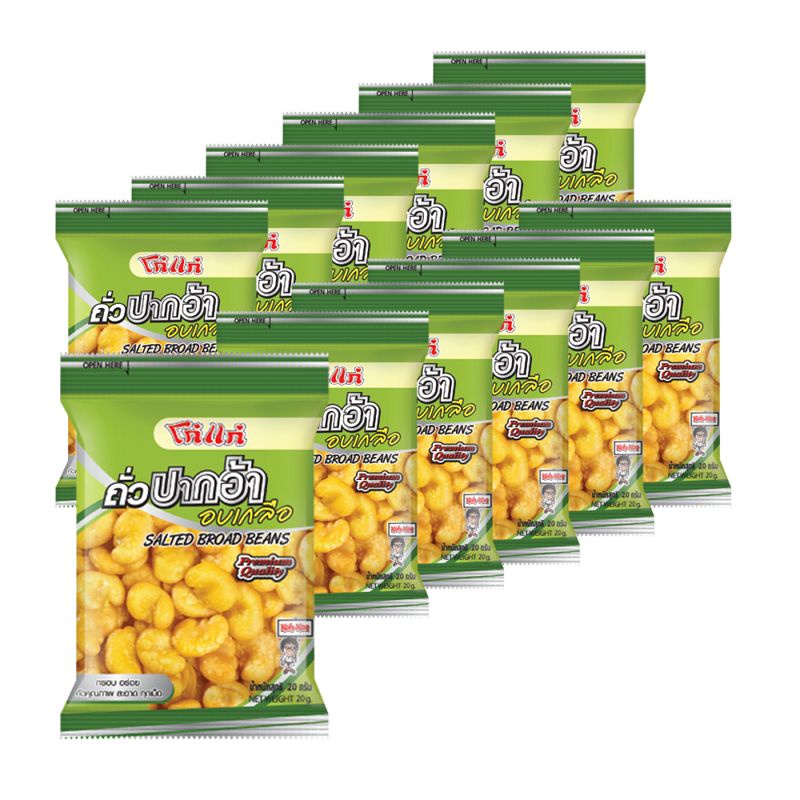 Koh-kae Salted Broad Beans 20 g x 12.Koh Kae Salted Broad Beans 20 g ...