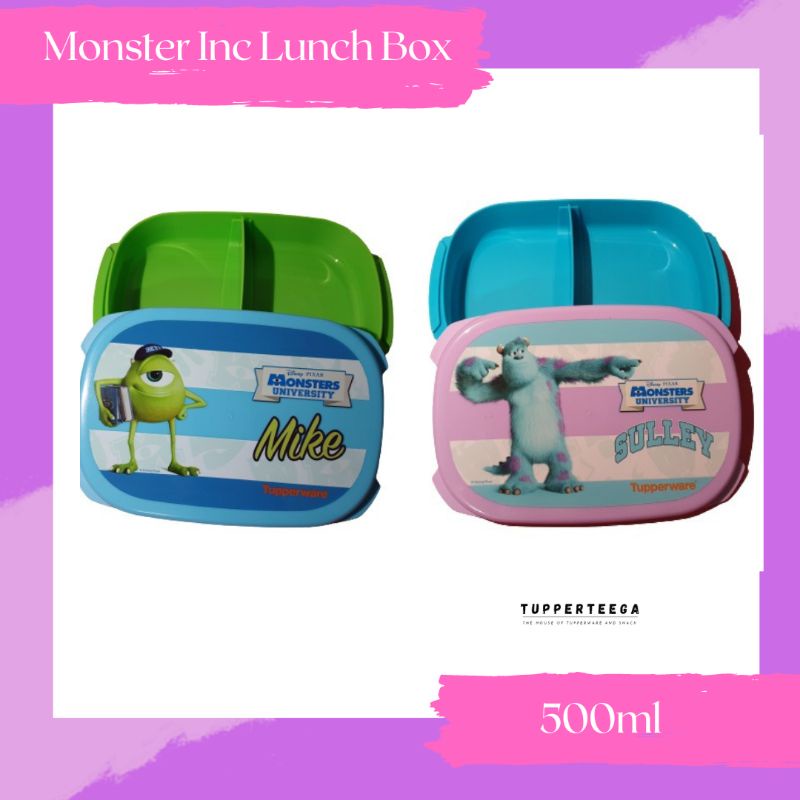 Tupperware bekas makanan kanak-kanak Monster Inc Lunch Box 1pcs bekas ...