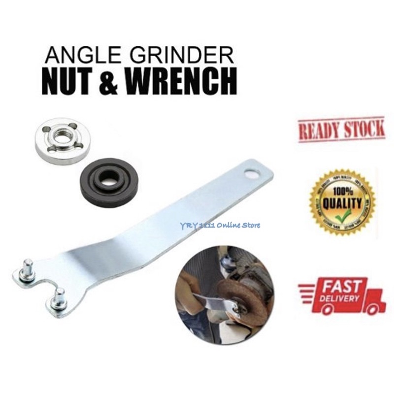 SPANAR PEMBUKA KUNCI ANGLE GRINDER WRENCH SET WITH INNER FLANGE SPANNER ...