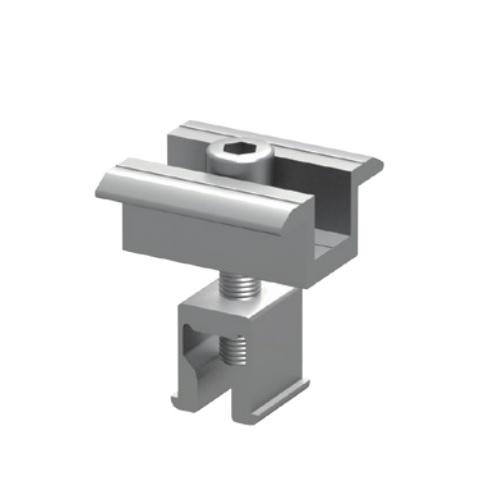 [IC-M38-42/U18] Clenergy PV-ezRack Module Inter Clamp for Frame Height ...
