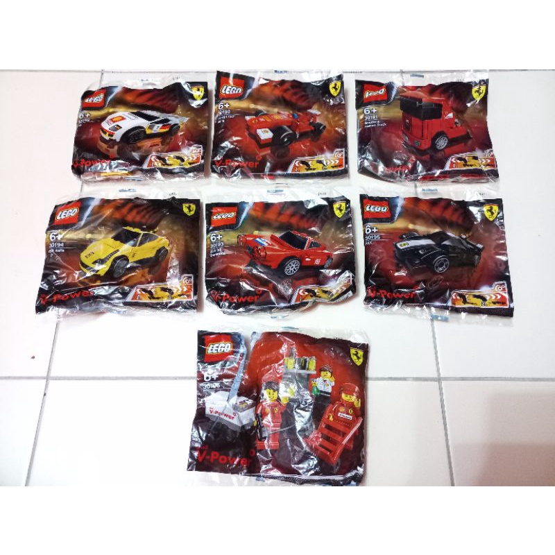 Lego Shell Series - F1 Ferrari V-Power (Original) | Shopee Malaysia