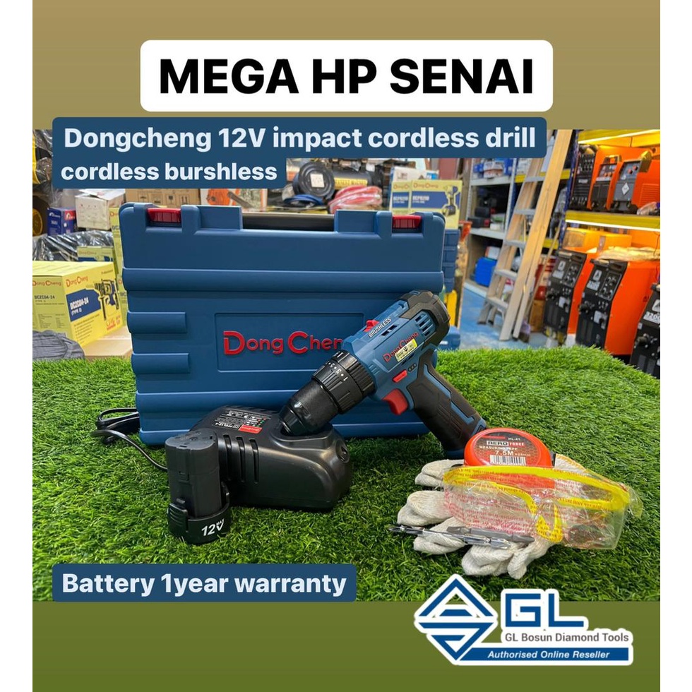 Dongcheng 12V Brushess Impact Cordless Driver / DCJZ23-10IEK | Shopee ...