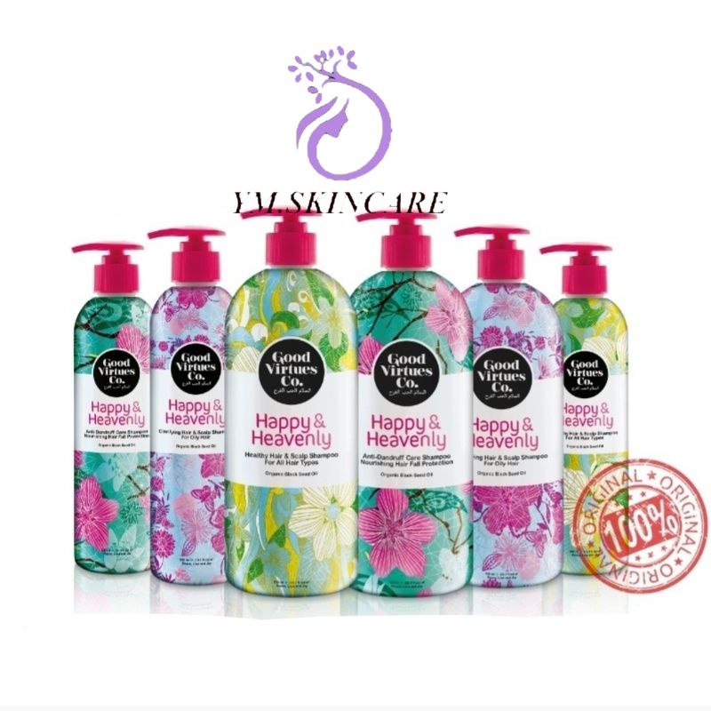 Good Virtues Co. [GVC]Hair Care Shampoo Anti Dandruff, Clarifying ...
