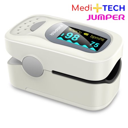 JUMPER Oximeter 500A Oxygen Saturation Monitor - SPO2 with Heart Rate ...