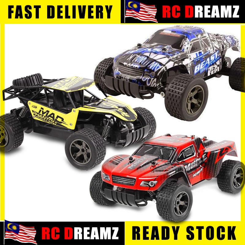 RC Car Remote Control 2.4G High Speed Racing Car 1:18 RC Car Cheetah ...