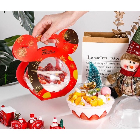 Ready stock(malaysia)!!! Mousse cake ball crystal ball transparent ...