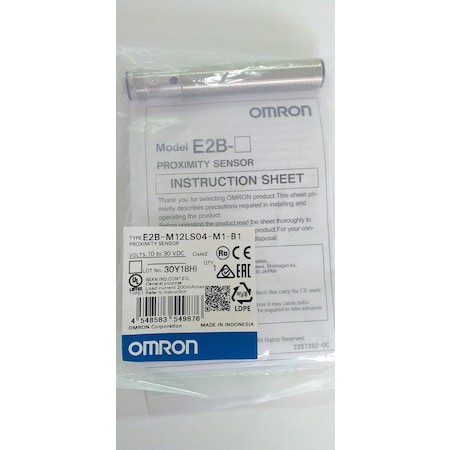 OMRON E2B-M12LS04-M1-B1 Inductive Sensor, Proximity Switch | Shopee Malaysia